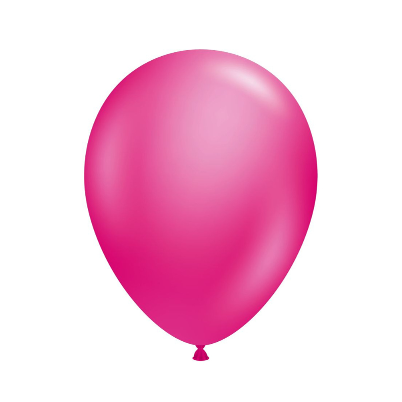 Everts Metallic Fuchsia Pink Latex Balloons– Balloon Supply