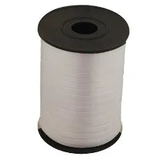 Silver Curling Balloon Ribbon, 500m by 5mm Roll– Balloon Supply