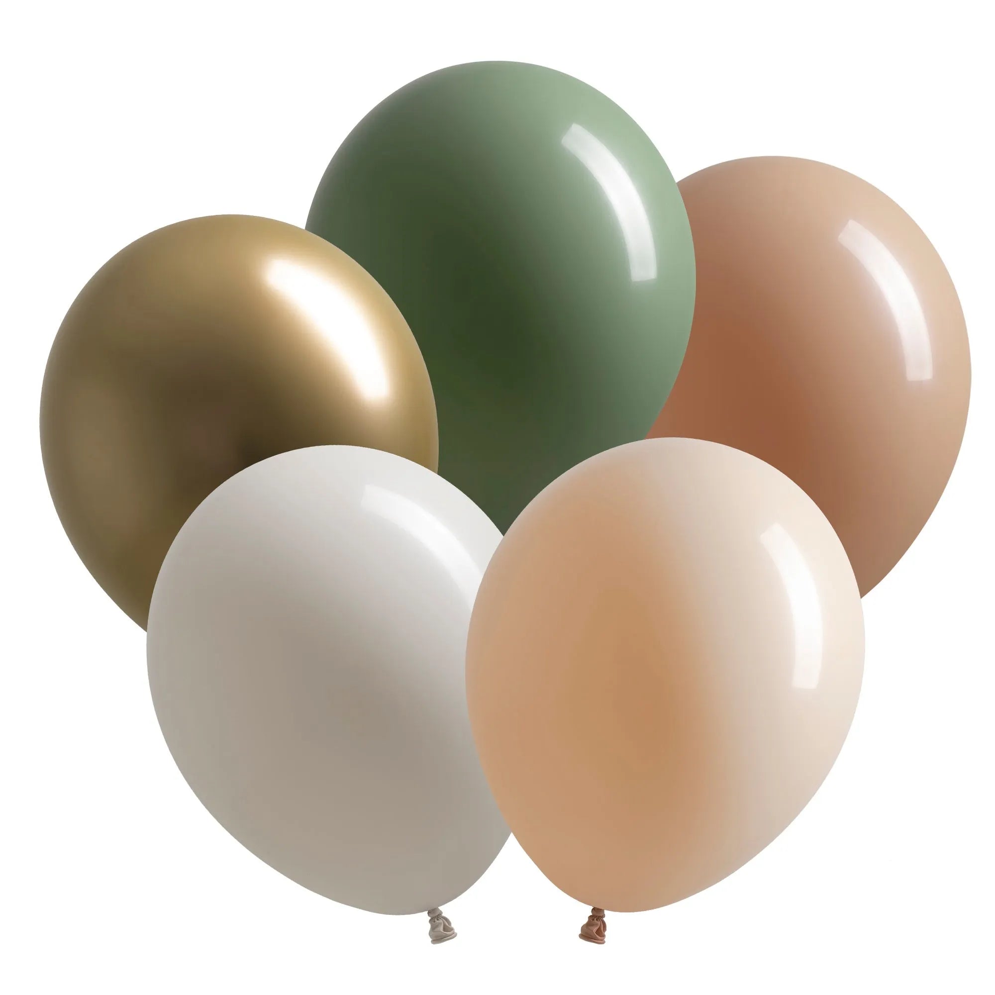 Neutral Birthday Assorted Latex Balloons 10 Pack– Balloon Supply