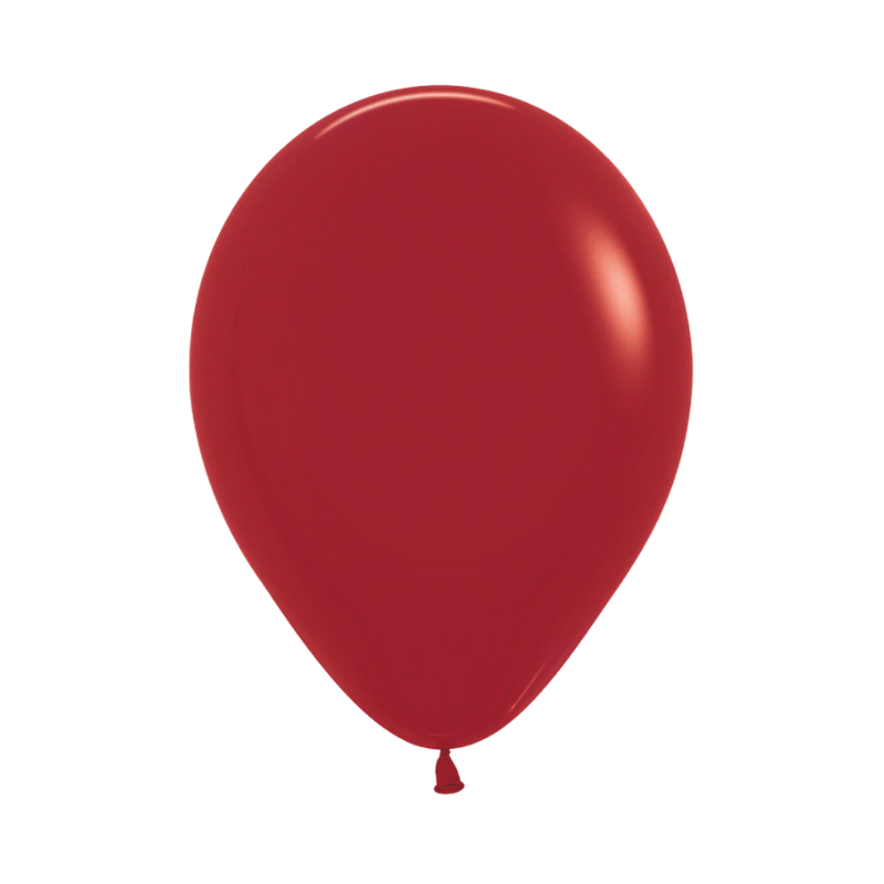 Sempertex Fashion Solid Imperial Red Latex Balloons– Balloon Supply