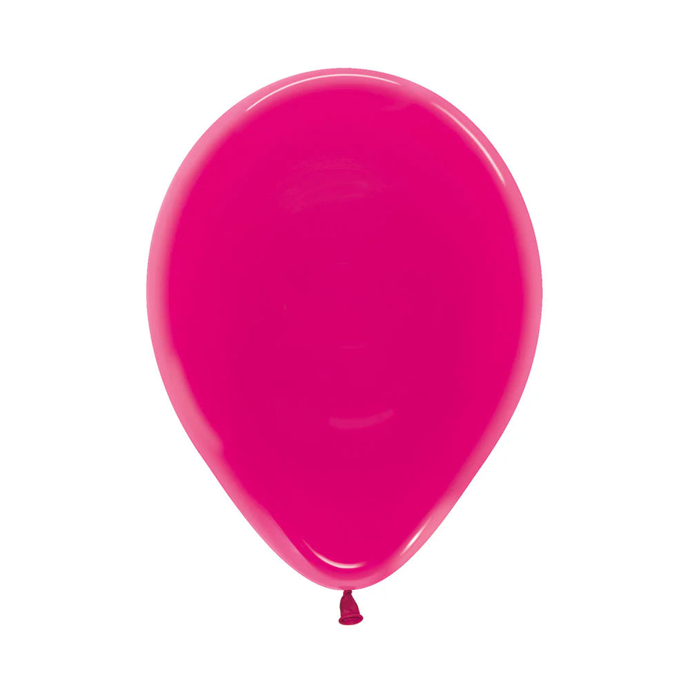 Sempertex Crystal Fuchsia Pink Latex Balloons– Balloon Supply