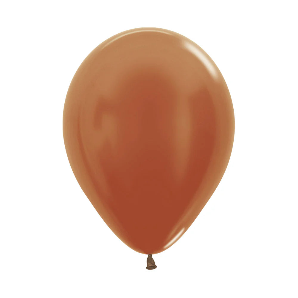 Sempertex Metallic Copper Latex Balloons– Balloon Supply