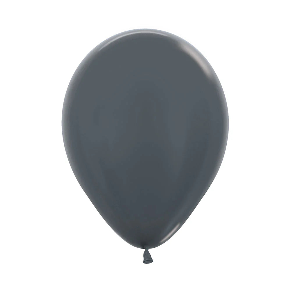 Sempertex Metallic Graphite Grey Latex Balloons– Balloon Supply